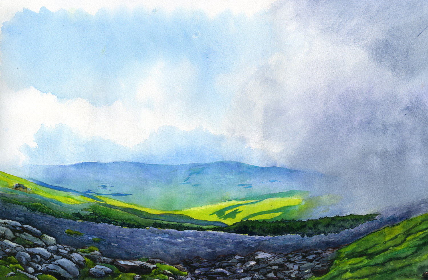 The Story Behind the Painting: Crawford Path on Mount Washington