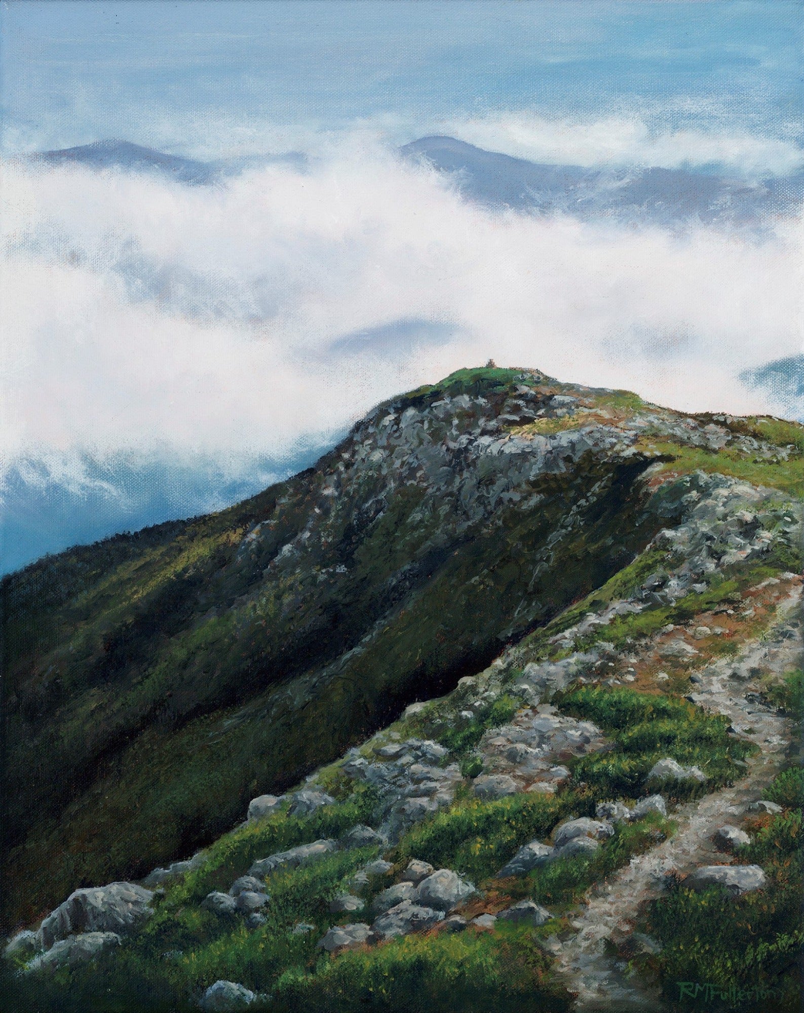 Mount Franklin, 8x10 inch fine art print, White Mountains, New Hampshi